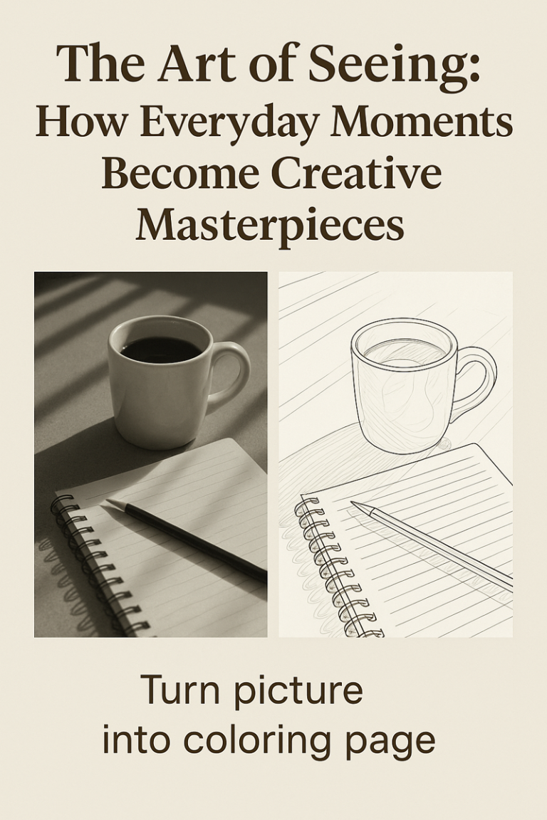 The Art of Seeing: How Everyday Moments Become Creative Masterpieces ...